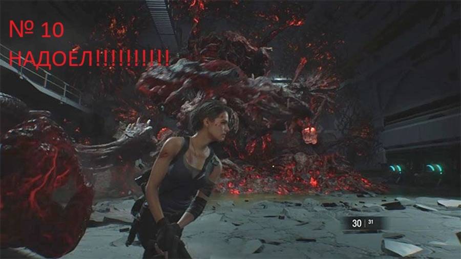 № 10 ОН ЗАДРАЛ!!!ПРОБЕЖАЛ ЕГО!RESIDENT EVIL 3