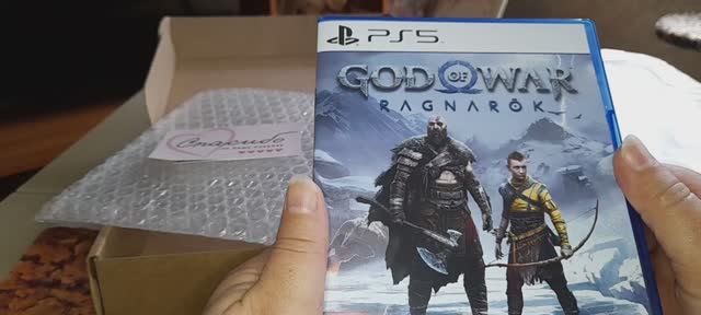 Распаковочка подлетела игры! God of War Ragnarok PS5
