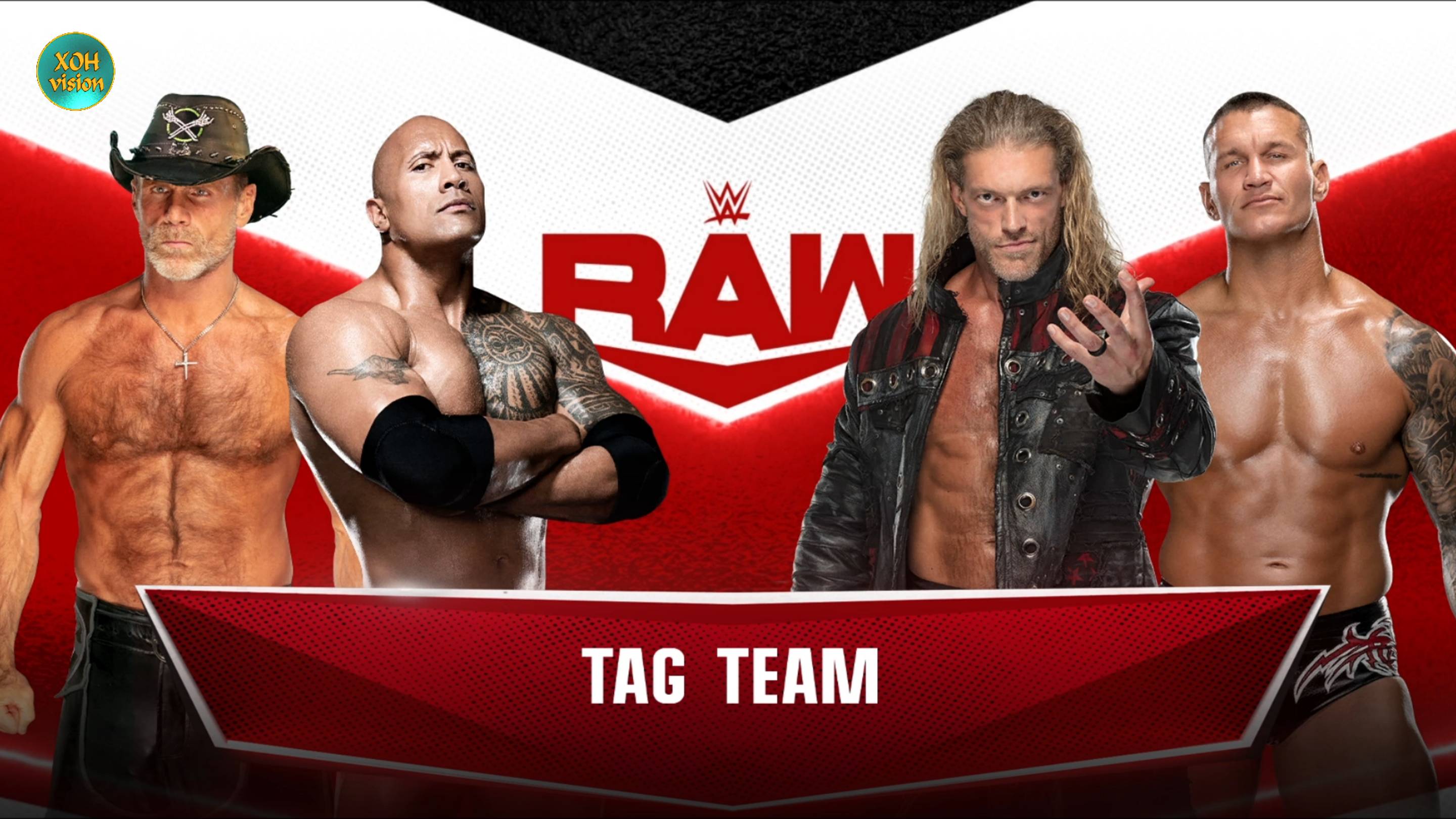 WWE 2K22 (РЕСЛИНГ) ПАРНЫЙ БОЙ  РОК & ШОН МАЙКЛС  VS  ЭДЖ & РЭНДИ ОРТОН