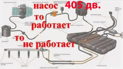 месть № 191 - не работает бензонасос 405