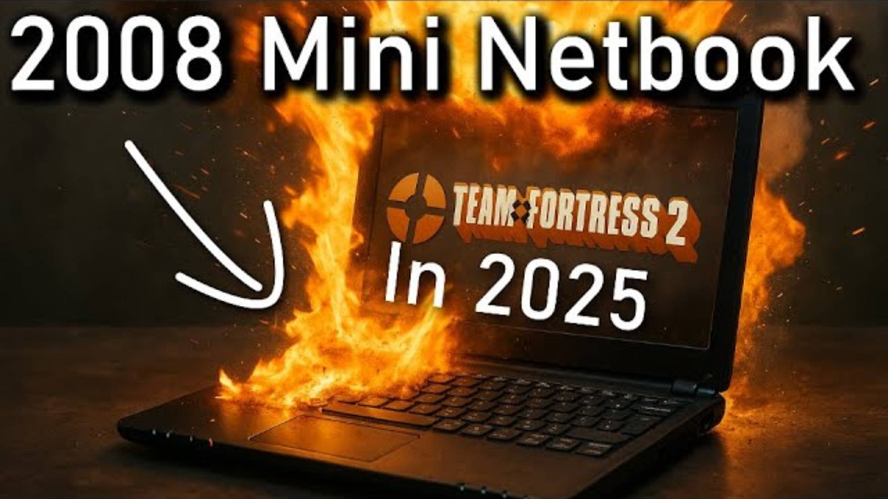 Is it Possible To Play Team Fortress 2 On A Mini Netbook From 2008 In 2025?
