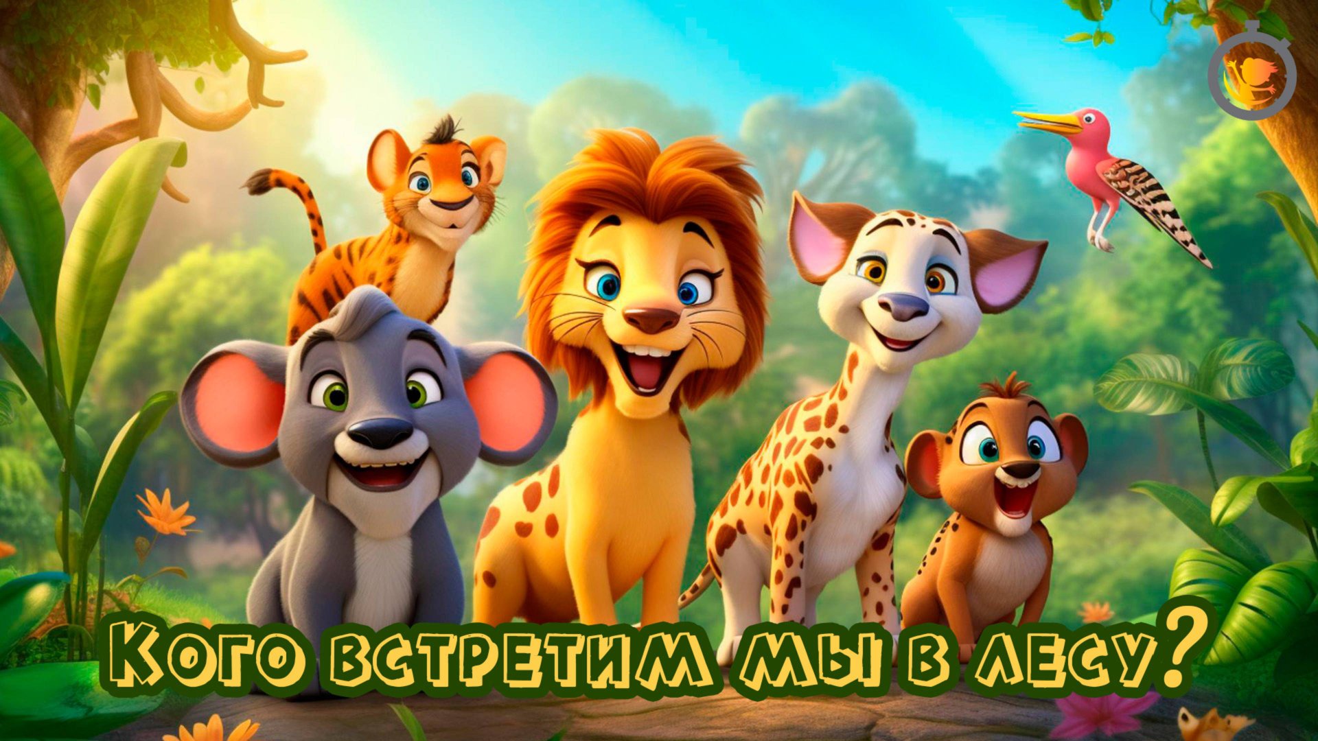 Кого встретим мы в лесу? | детская песенка мультик