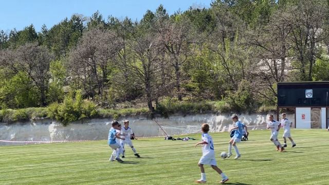 02-05-2025 года. Куйбышево. СШ №3 ФК 2017 - ДЮФК 2016-1. 1 тайм