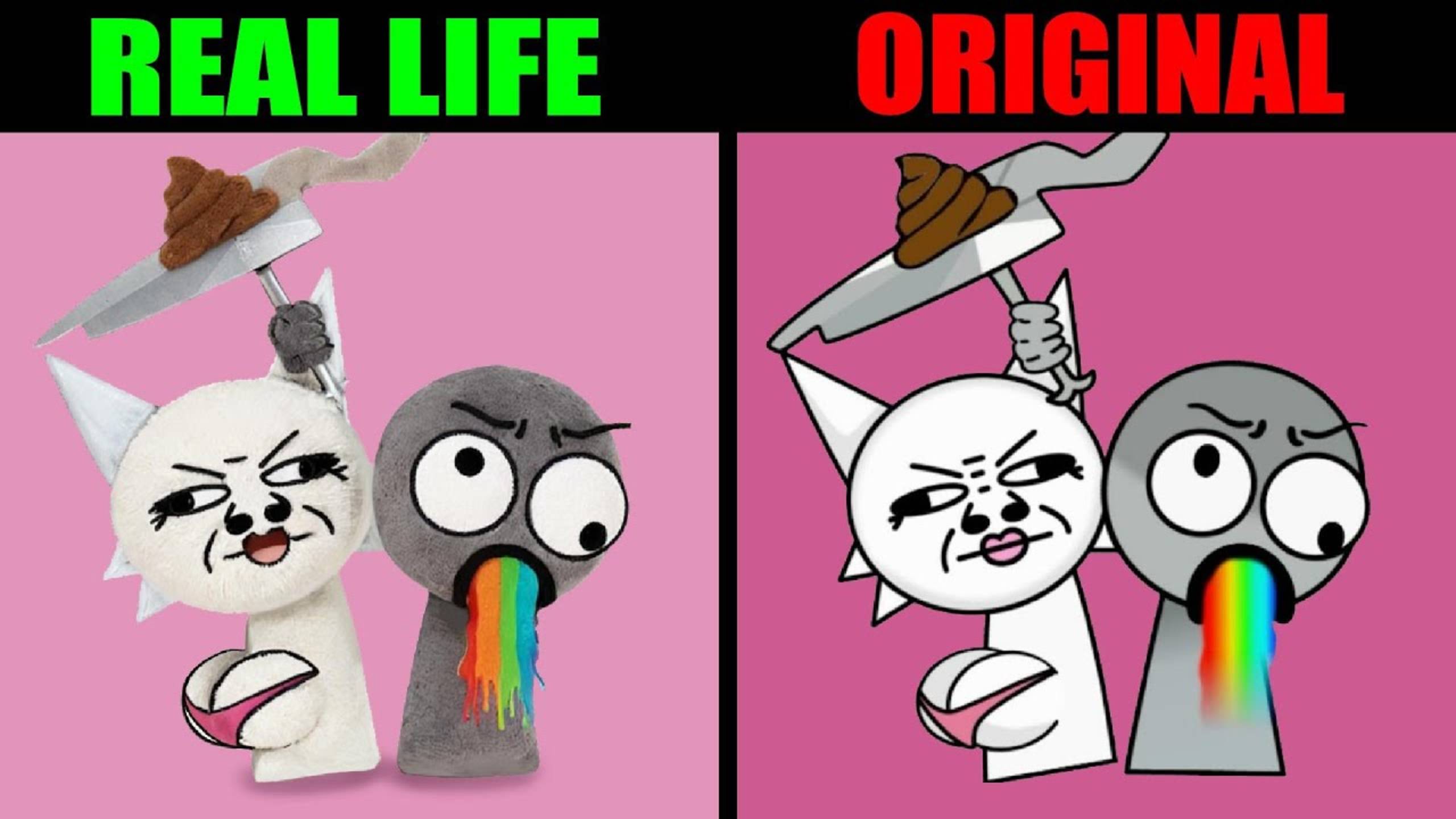 Sprunki|СПРУНКИ или СПРУНКЕ в РЕАЛЬНОЙ ЖИЗНИ