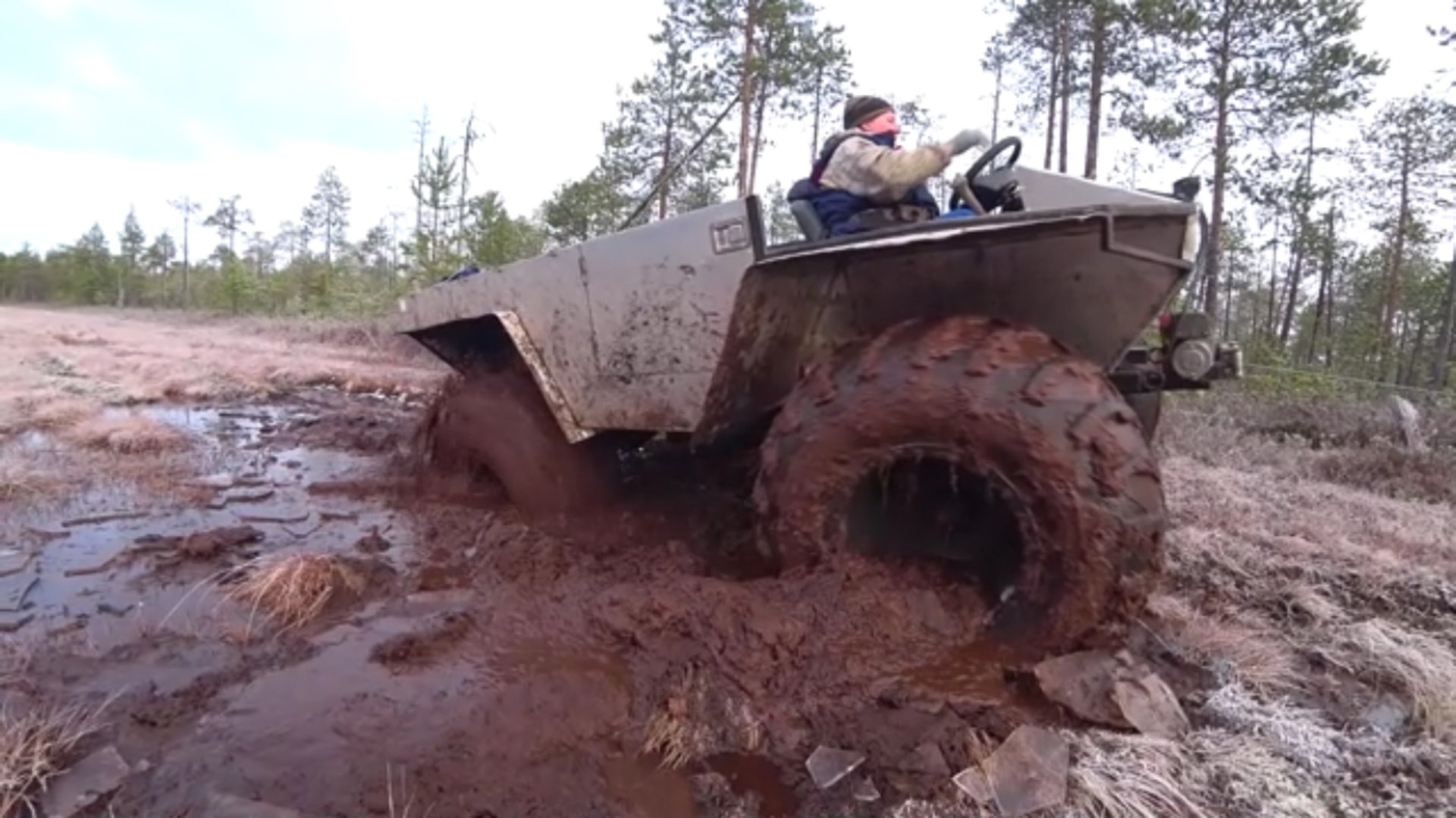Осенний выезд в тайгу. Большая вода.