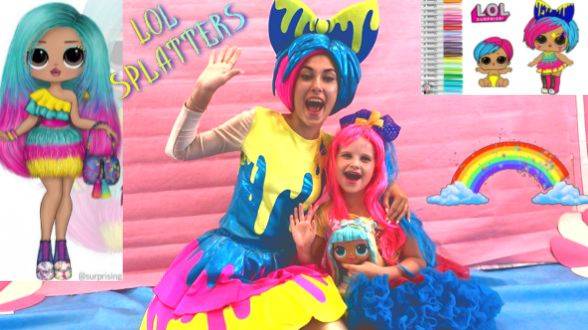 КУКЛА ЛОЛ КЛЯКСА / LOL SPLATTERS