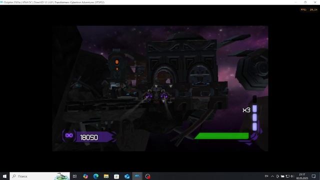 Transformers Cybertron Andventures Wii Десептиконы Часть 10 Ярость в небе/Босс Джетфаер