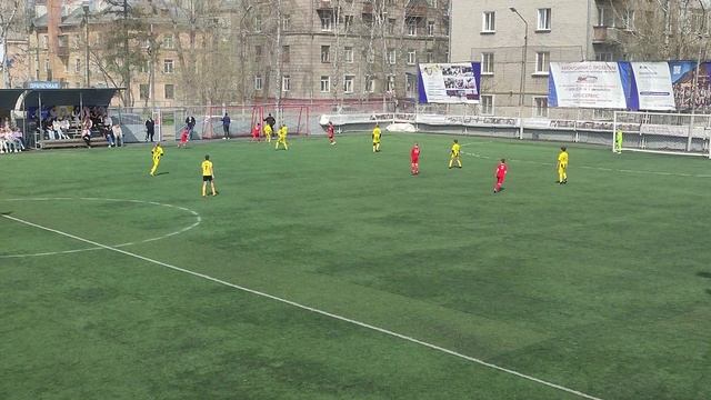 Тигры14 VS - СШ по Футболу спартак14 (г.Новосибирск) - Первый тайм 02.05.2025