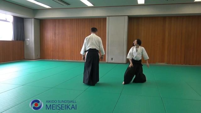 11 Aikido Katadorimenuchi Nikyo Shishiya Sensei Tokyo 2017