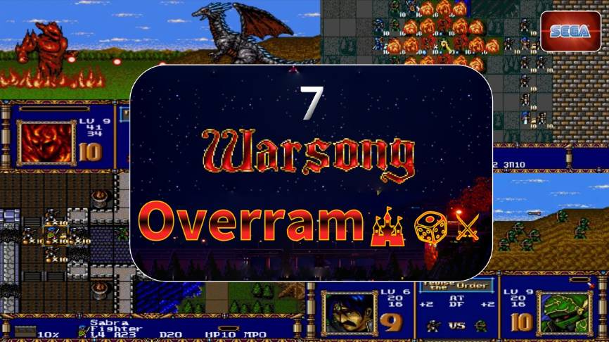Warsong \ Langrisser - Варсонг \ Песнь Войны. SEGA. № 7