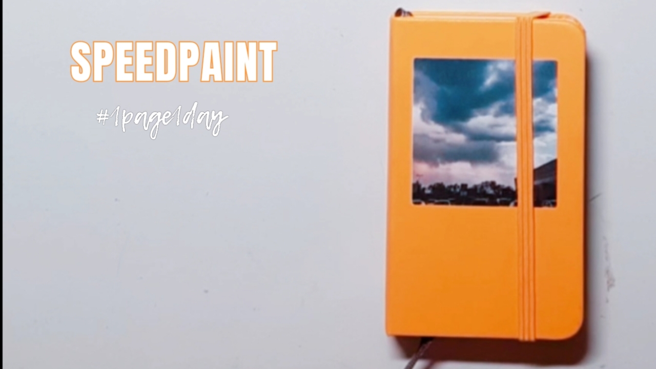 Процесс рисования/#1page1day/Спидпейнт