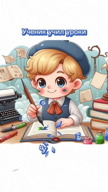 Ученик 👨🎓 Алфавит I С. Маршак #аудиосказкивкартинках