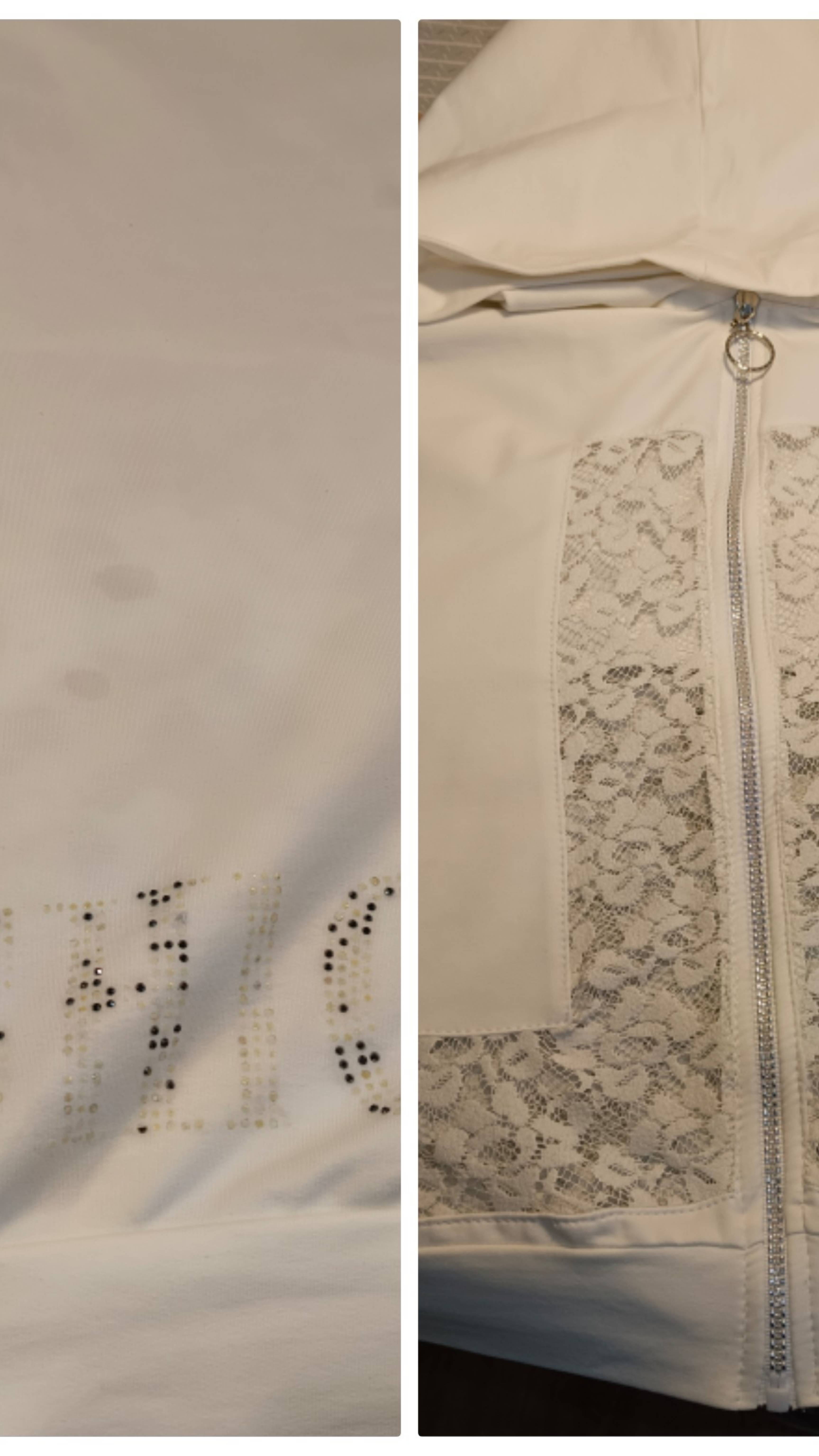 Обновляю старые надписи,потёртости на кофте. (1)