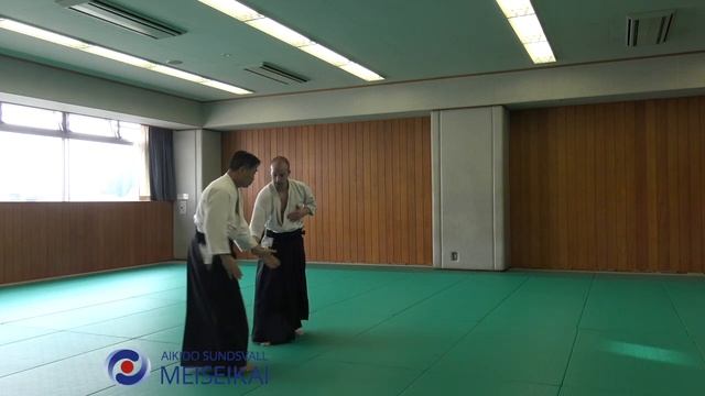 6 Aikido Gyaku Hanmi Iriminage Shishiya Sensei Tokyo 2017