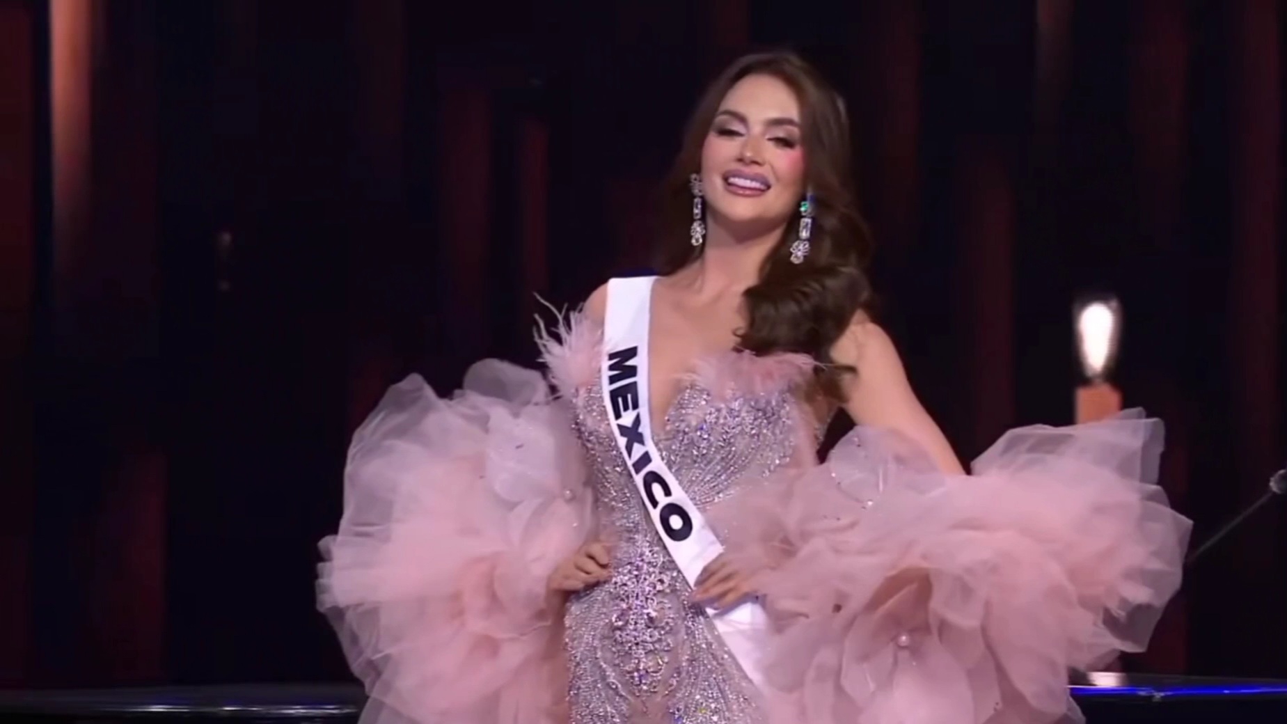 Мексика Вечернее платье Мисс Вселенная 2024 Топ 12 Mexico Miss Universe 2024 (73) Evening gown