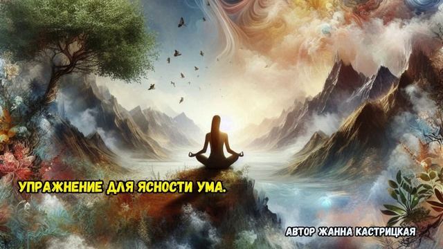 Упражнение для ясности ума.