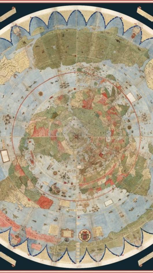 Запретный атлас Урбано Монте (1587)