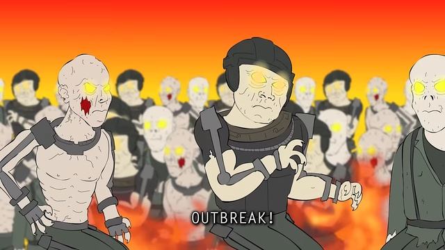 ♪ OUTBREAK THE MUSICAL - Exo Zombies Animated Song