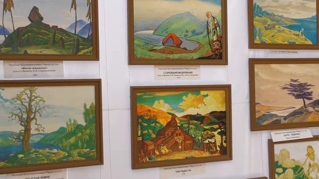 Репортаж с открытия выставки Неизвестный Рерих (Ялта 2017.05.29)