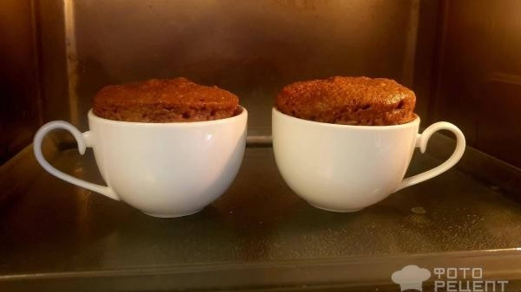 Влажный кекс 🧁 за 3 минуты для себя любимой в микроволновке