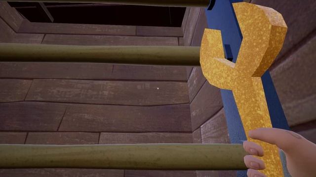 Играю в Hello Neighbor (подвал и 2 акт) 1 часть