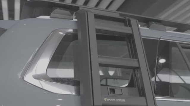 Установка лестницы на BIAC BJ60