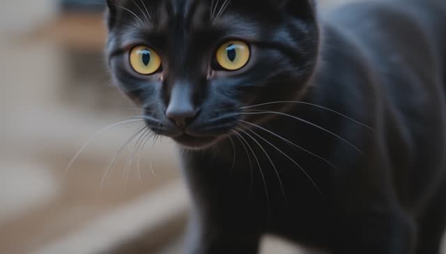 черный кот. стихи С.Кадуков