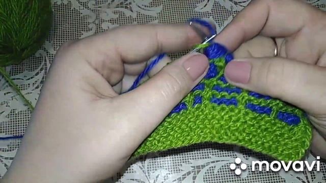 94. МК. #Васильковые детские башмачки#