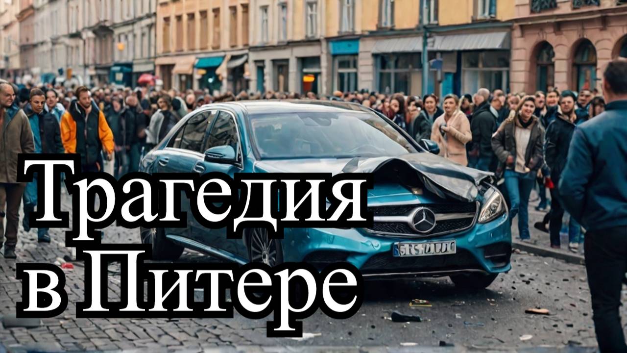 Мерседес въехал в толпу в Питере: что произошло?