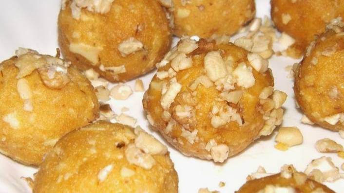 Сладости из гороховой муки.