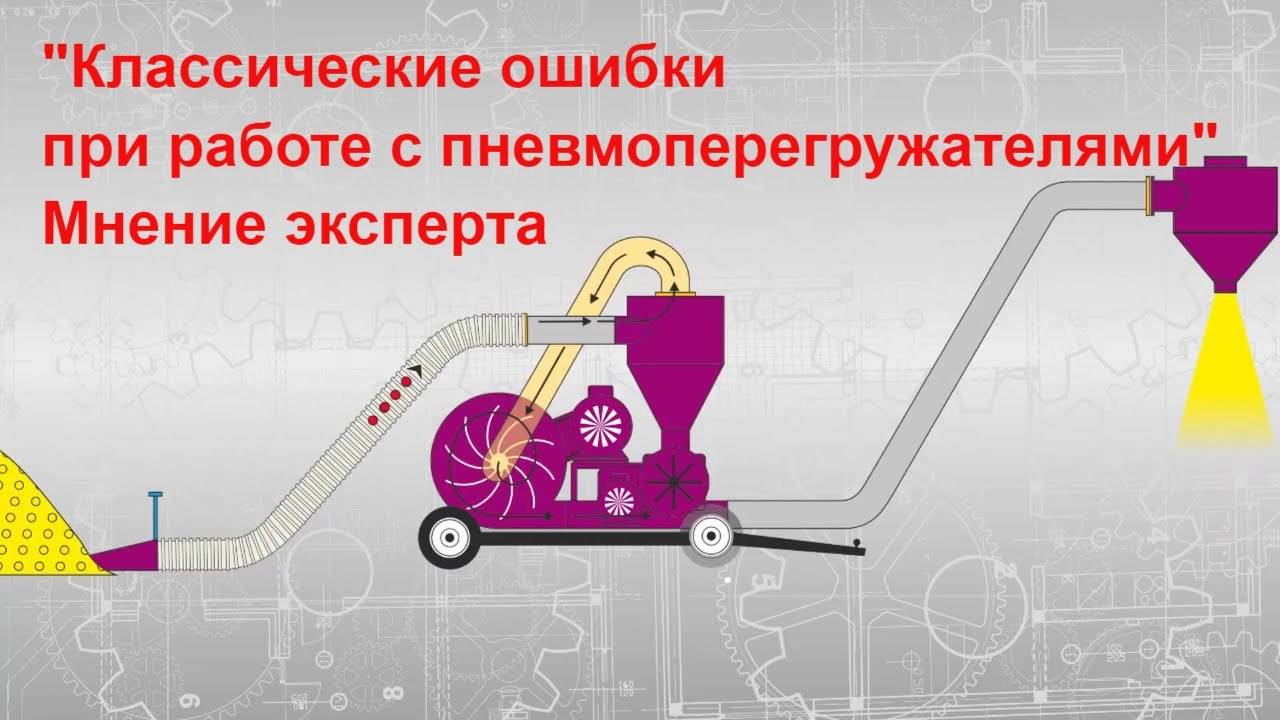 "Классические ошибки при работе с пневмоперегружателями" - мнение эксперта