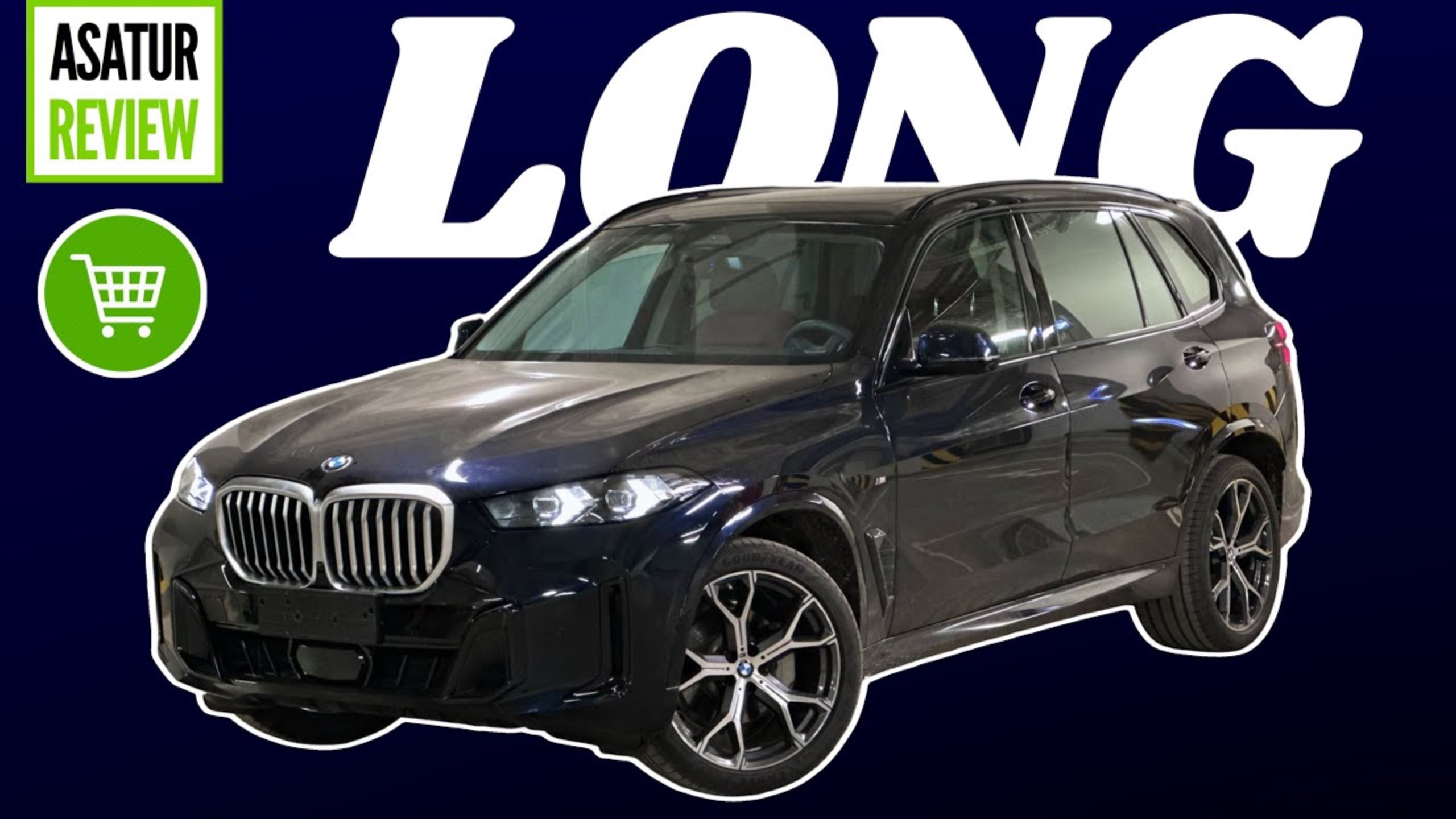 Детальный Обзор Китайского удлиненного BMW X5 30L G18 Carbon Black 2024 Параллельный импорт из Ки