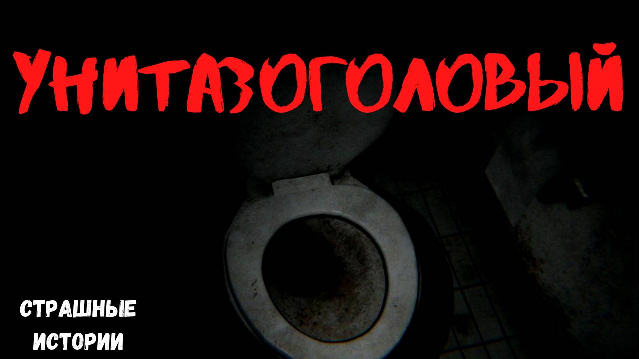 УНИТАЗОГОЛОВЫЙ! Страшные истории. Страшилки на ночь. Страшилки. Мистика. Кошмары