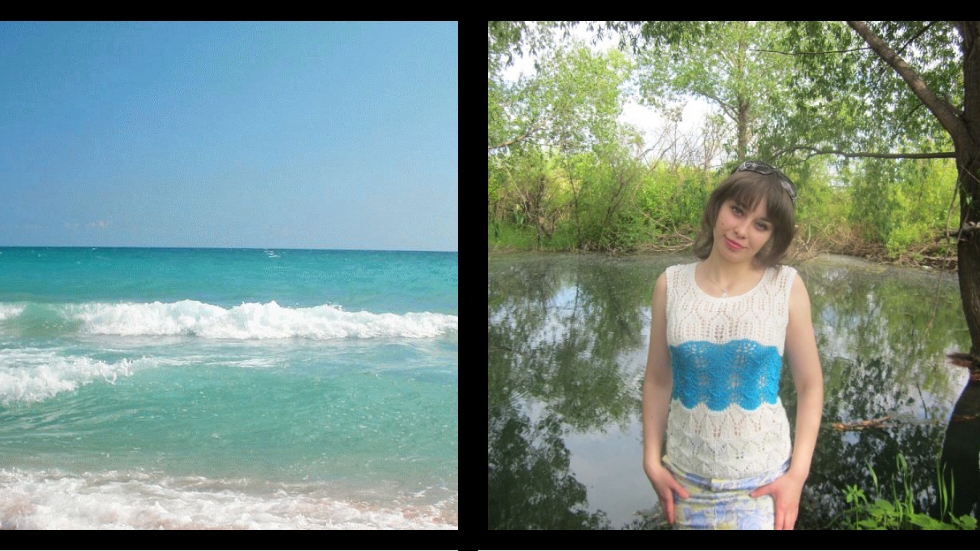 3. МК. #ВЯЖЕМ АЖУРНЫЙ ТОП СПИЦАМИ # "АФРОДИТА " #ЭКСПРЕСС МК#