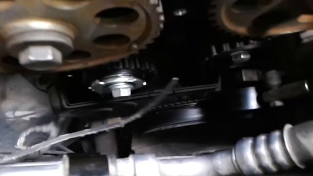 сбило ремень грм из за ремня генератора и его системы натяжения 21126конд