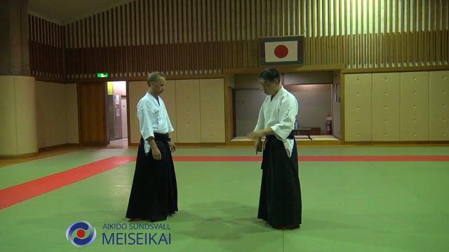 18 Aikido Katadorimenuchi Torite Nikyo Shishiya Sensei Tokyo 2015