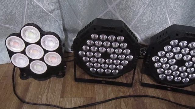 мини DMX 54 контроллер, обзор, настройка, программирование