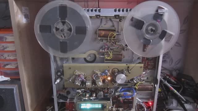 Уровень детонации и электронное переключение скорости вращения тонвала Орбита 107. Часть 4.