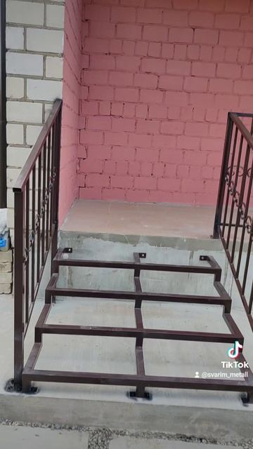 Входная группа I Крыльцо из металла I Лесенка на вход