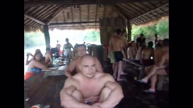 Тайланд прогулка на лодке по реке