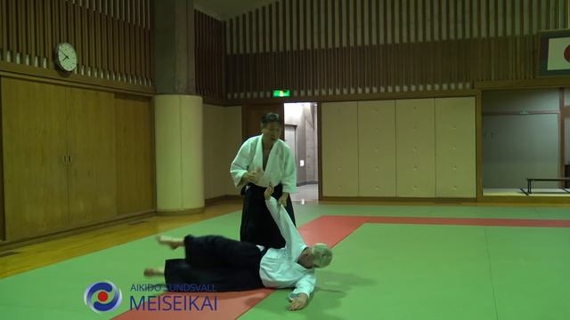 11 Aikido Katadorimentsuki Koshinage Haraigoshi Shishiya Sensei Tokyo 2015