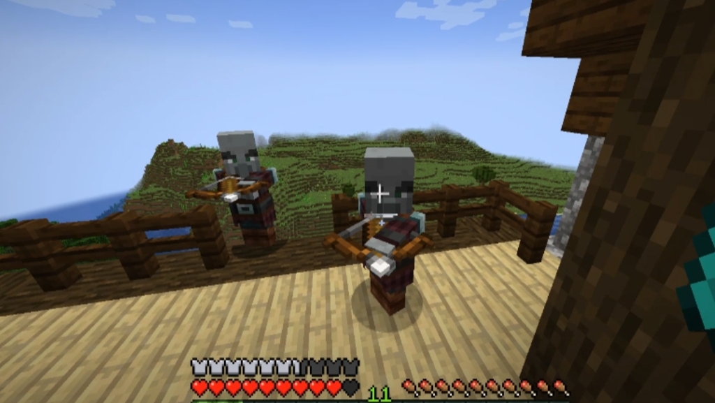 Рейдим серых... (minecraft)