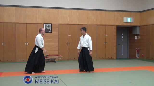 3 Aikido Ai Hanmi Ikkyo Ura Shishiya Sensei Tokyo 2017