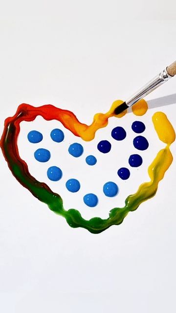 Умешивание цвета #colormixing #рисование #арт #креатив