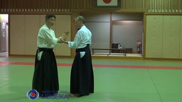 1 Aikido Gyaku Hanmi Kotegaeshi Shishiya Sensei Tokyo 2016