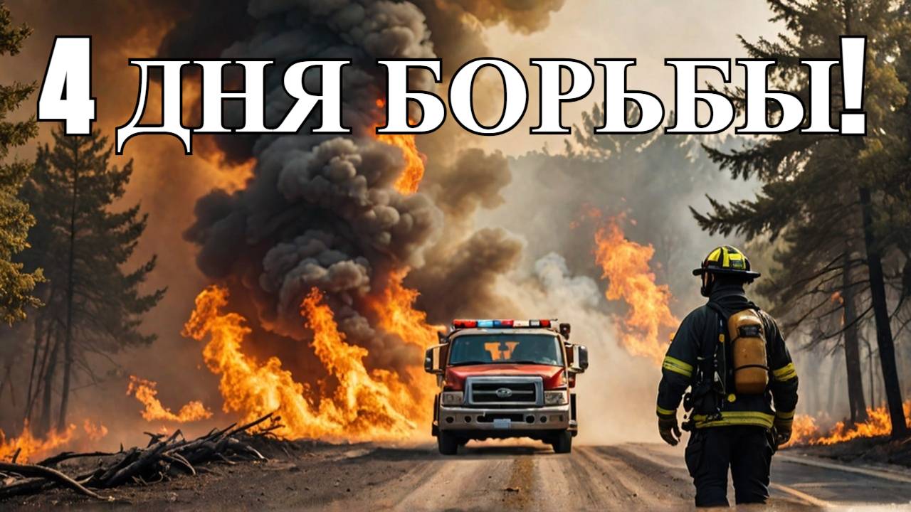 Пожар в Щербиновском районе: 4 дня борьбы с огнем!