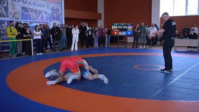 Греко-римская борьба! Вес 97 кг. Ермоленко Илья(Ростовская обл.)-Аладжев Владимир (Краснодарский кр)