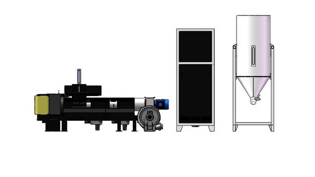 Гранулятор с воздушным охлаждением PS HKD 90