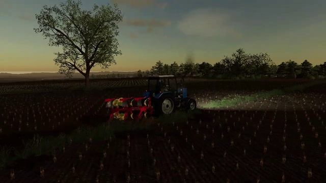 Farming Simulator 19/Карта Кошмак/Пахота огорода на МТЗ82.1#12