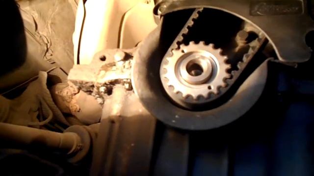 как поменять на рено клио,окончательная сборка и проверка ,двигатель К4J Часть 5